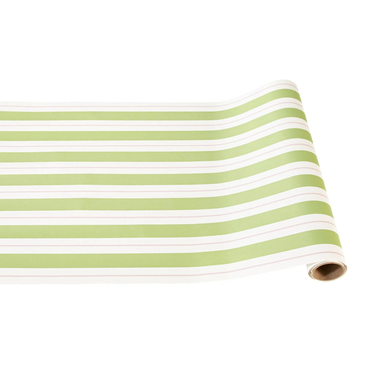 Pink & Green Awning Stripe Paper Runner – Wildflowers