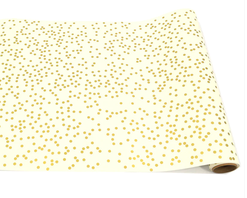 Gold Confetti Paper Runner – Wildflowers