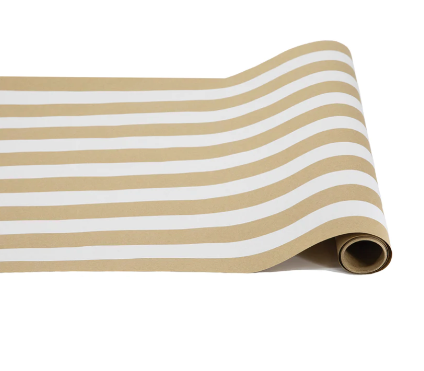 Kraft White Classic Stripe Runner – Wildflowers