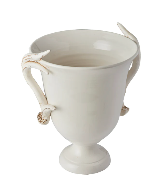 White Antler Vase – Wildflowers