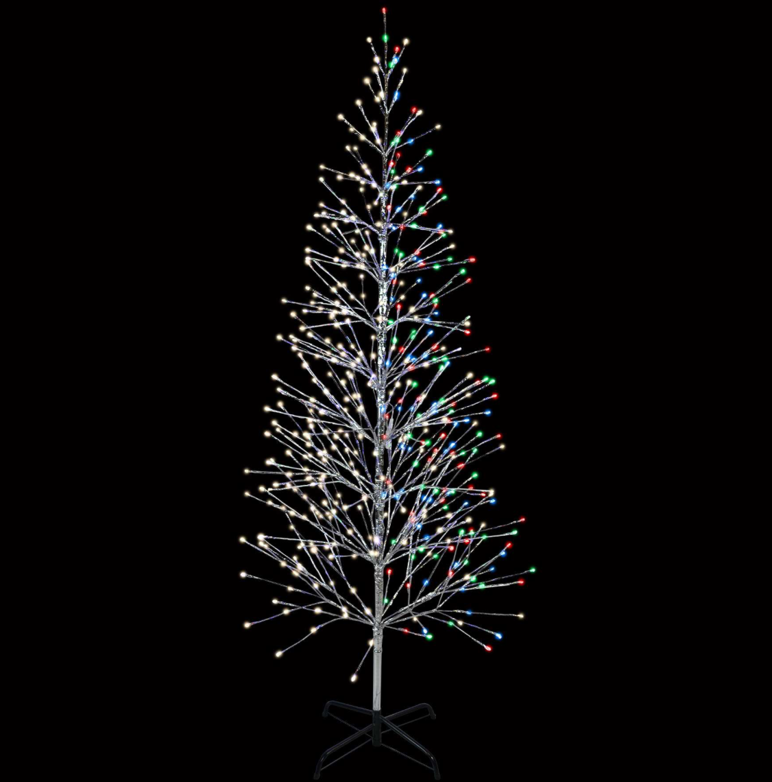 Silver Led Twinkle Tree 6.5' – Wildflowers