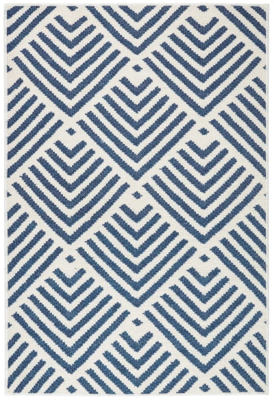 Cleo Navy Washable Rug 2 Sizes – Wildflowers
