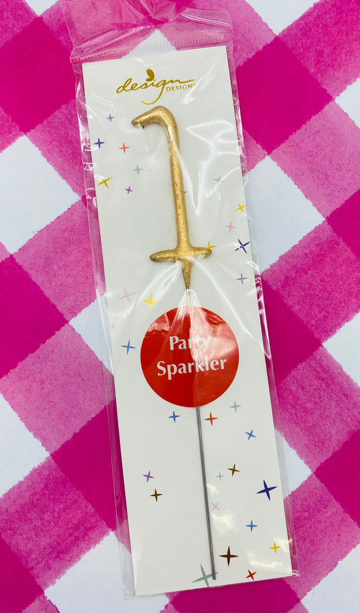 Gold Sparkler Cake Topper – Wildflowers