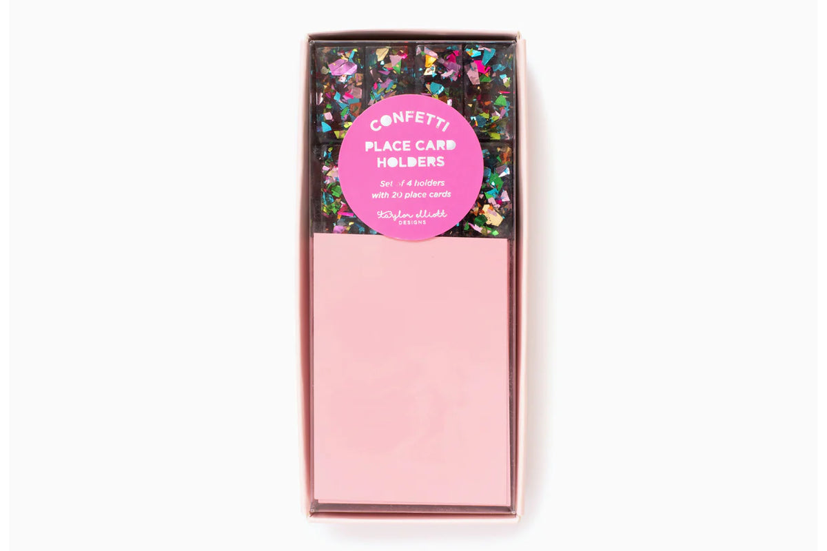 Confetti Place Card Holders – Wildflowers